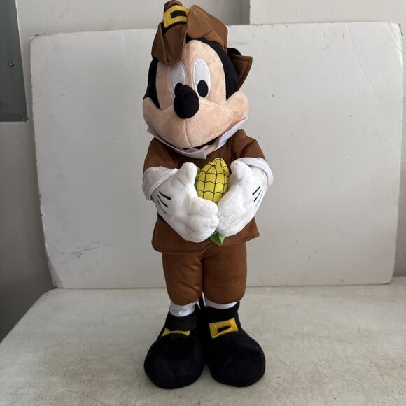 Disney | Holiday | Disney Mickey Mouse Harvest Greeter 23 Plush Fall ...
